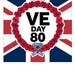 VE Day Victory Europe WW2 80th Anniversary Remembrance 7.5inch SQUARE ...