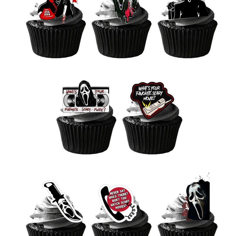 Mask Cupcake Topper - Etsy