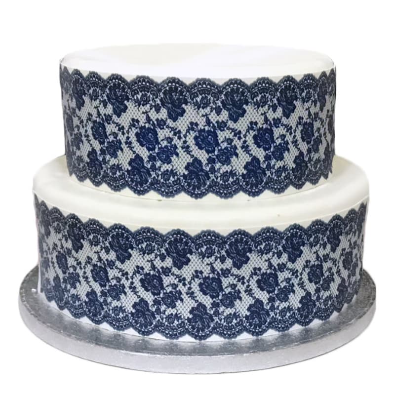 Navy Cake Topper - Etsy