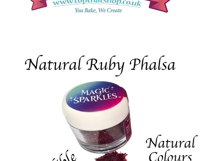 Magic Twinkles Fully Edible Fine Glitter Dust 2g of Natural Crystal ...