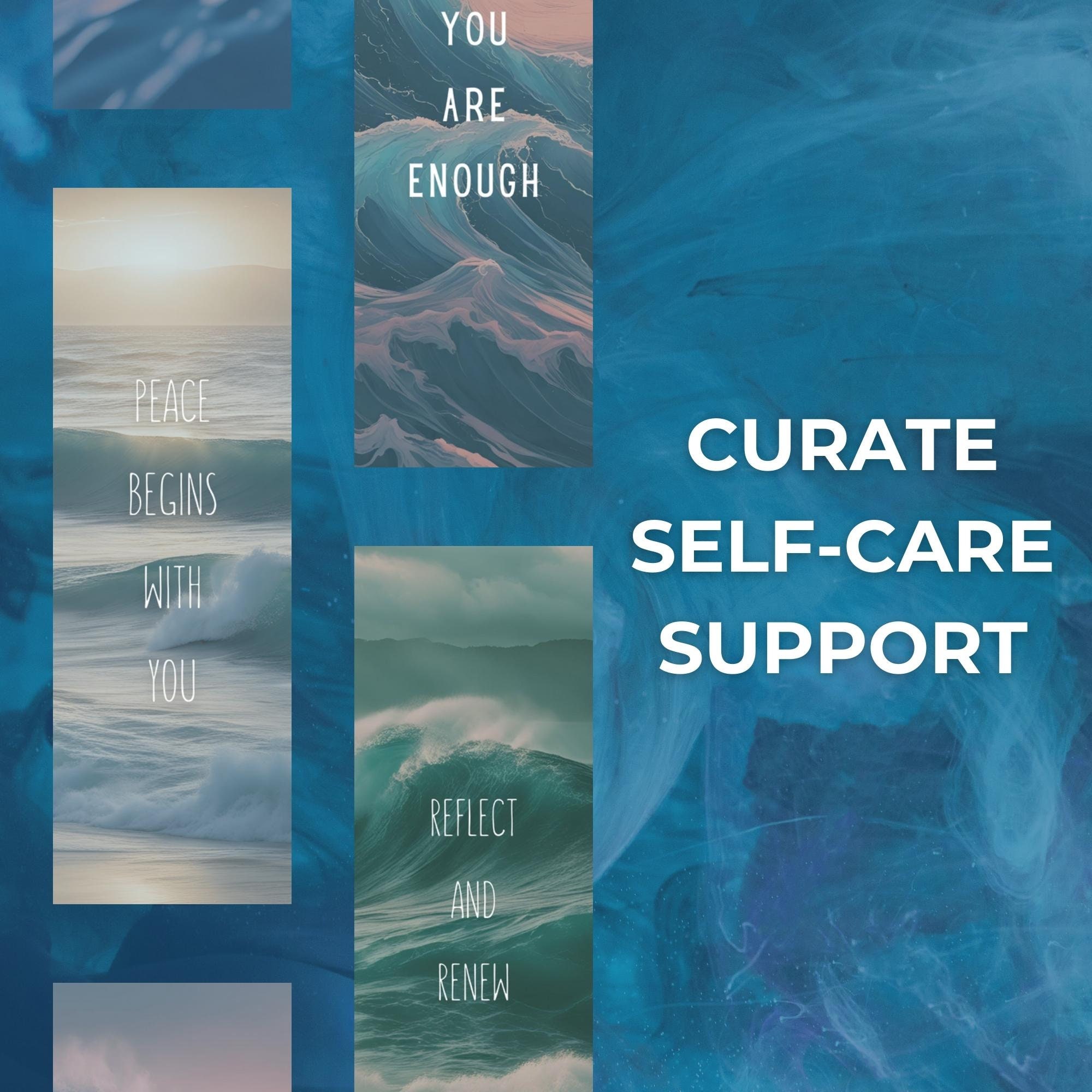 Printable Bookmark Set, Mental Health Bookmarks, Positive Affirmation ...