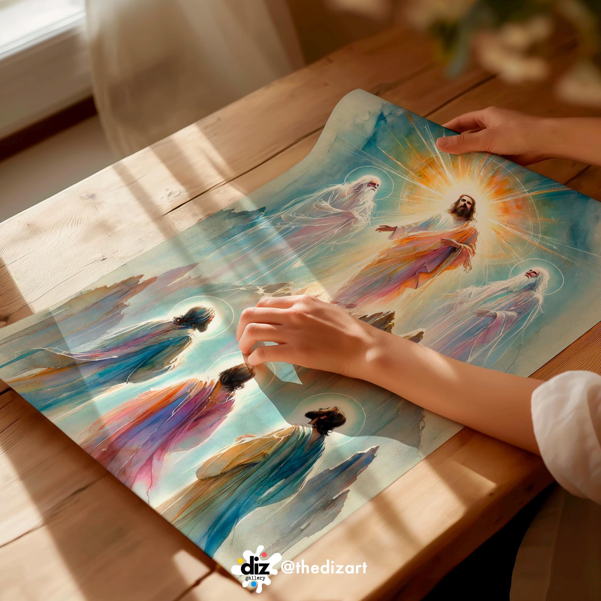 The Transfiguration of Jesus: Divine Radiance in Christian Art ...