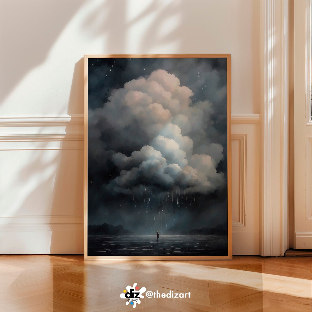 Printable Rain Cloud – Printable Christian Wall Art, Spiritual Home ...