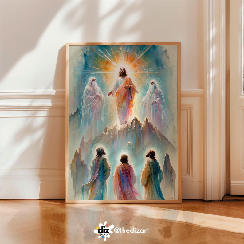 The Transfiguration of Jesus: Divine Radiance in Christian Art ...