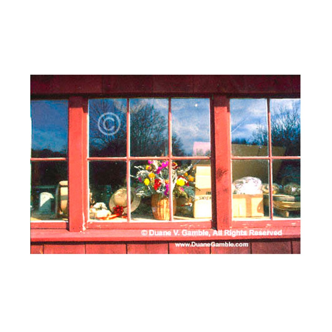 Dried Flowers and Bonnet Window Still Life, Farmhouse Decor - Etsy