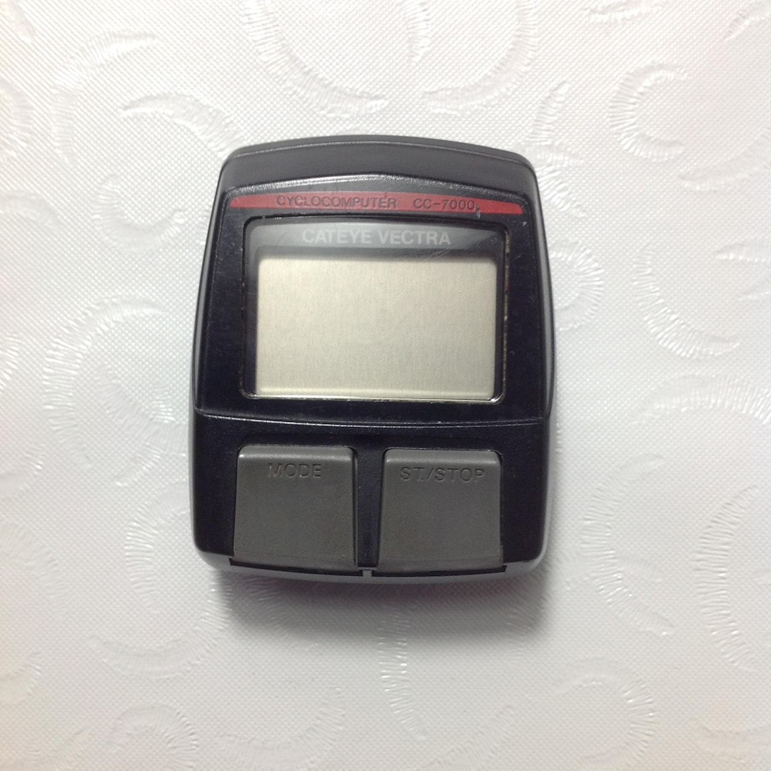 Vintage Cateye Vectra, Cyclocomputer,model: Cc-7000,biking Speedometer ...