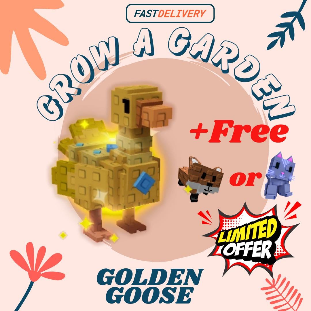 Grow A Garden |GOLDEN GOOSE - Etsy