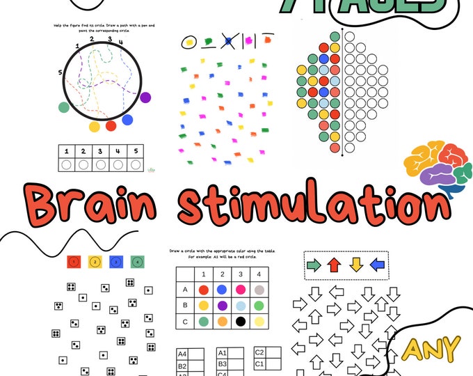 Brain Stimulation for Development Through Play| Bright Coloring Pages ...