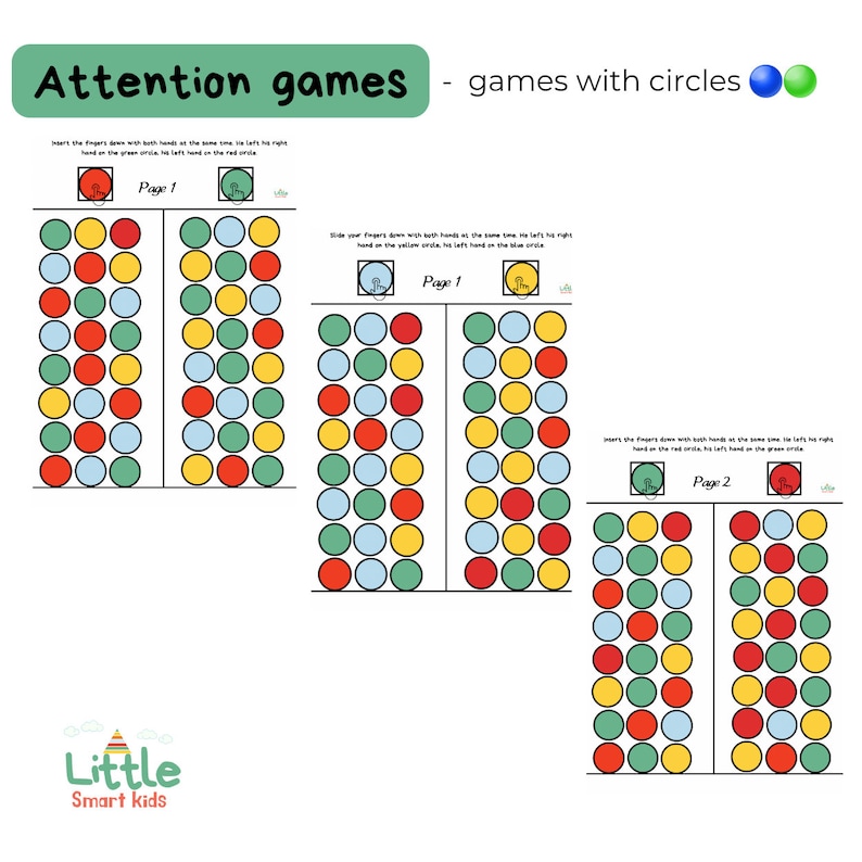 Neuro-shapes, Printable PDF | 14-page Two-handed Brain Exercises for ...