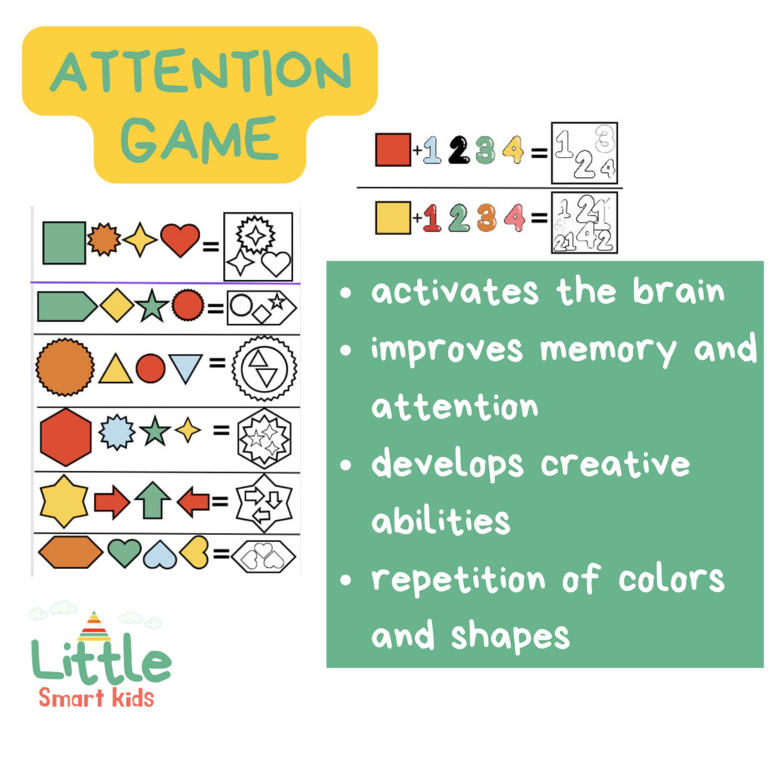 Interactive Development Games for Kids | School Prep Activities| Brain ...