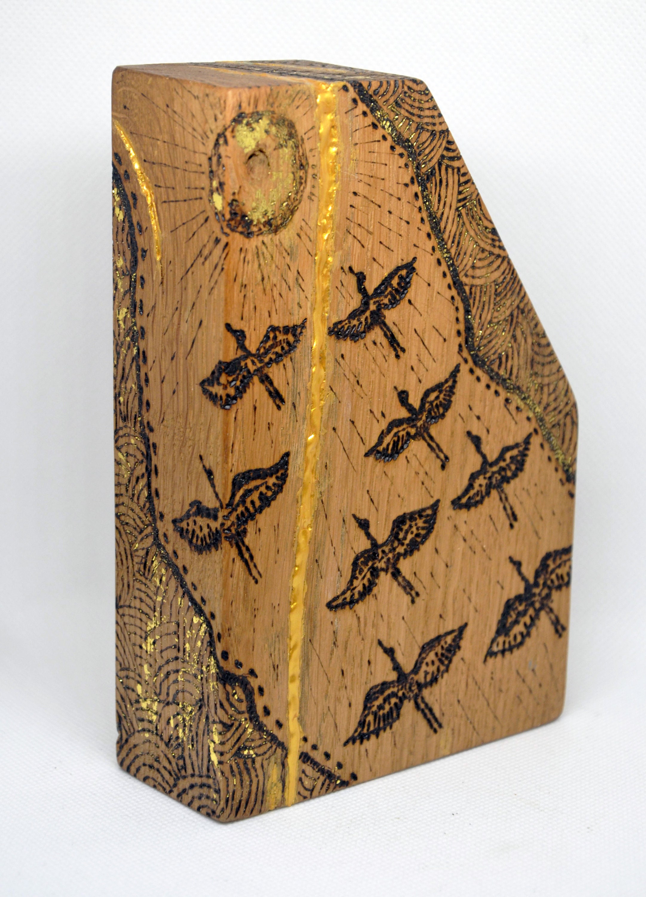 Japanese Kintsugi Inspired Wooden House - Etsy