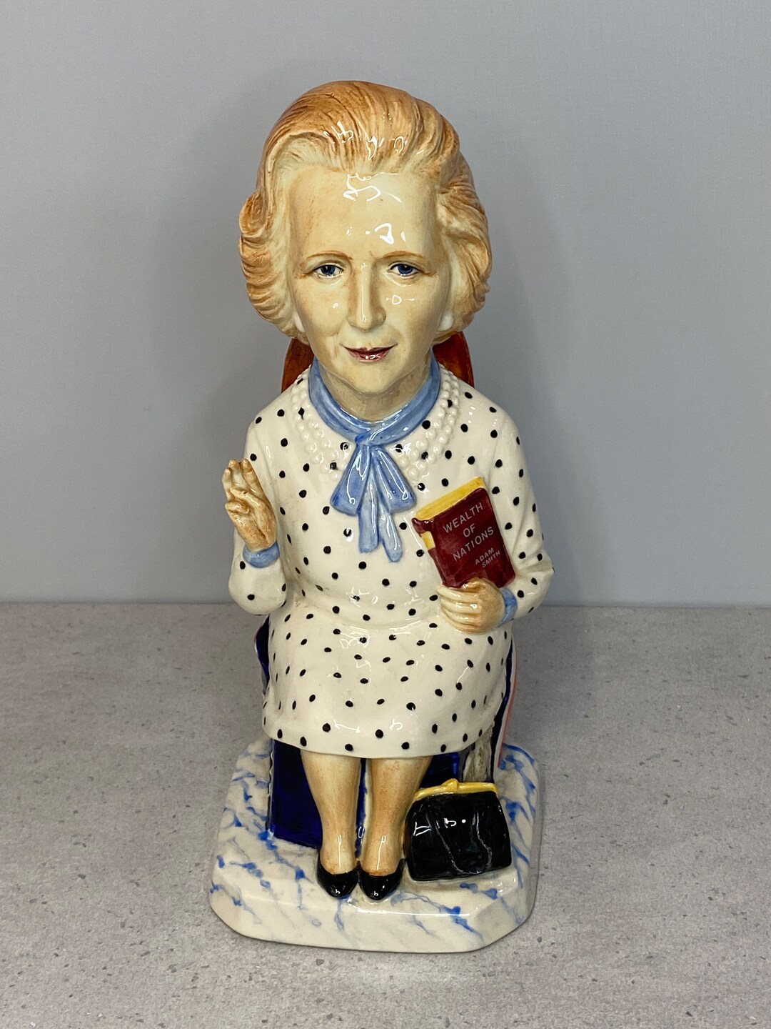 Margaret Thatcher PM Toby Jug Limited Edition 205 of 1,000 by Kevin ...