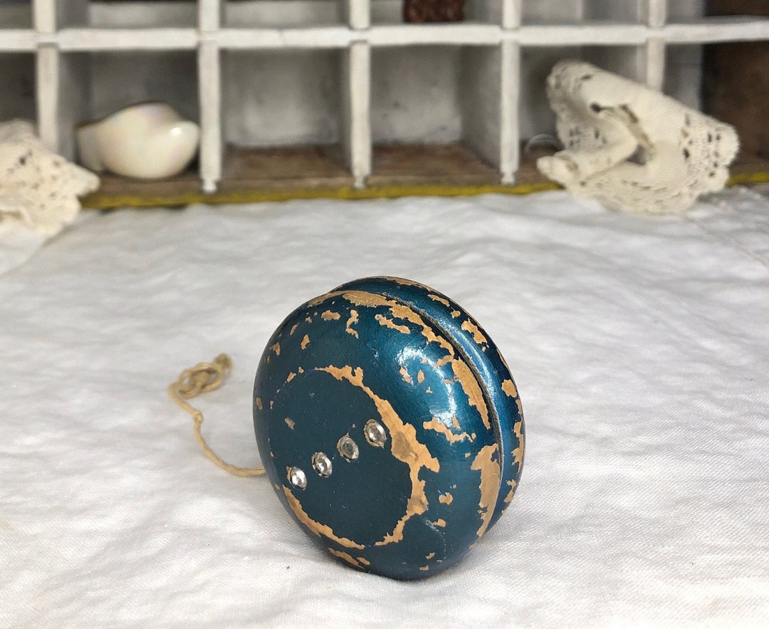 Vintage Duncan Genuine Tournament Yoyo W/ Jewels Teal 2.25" Across - Etsy