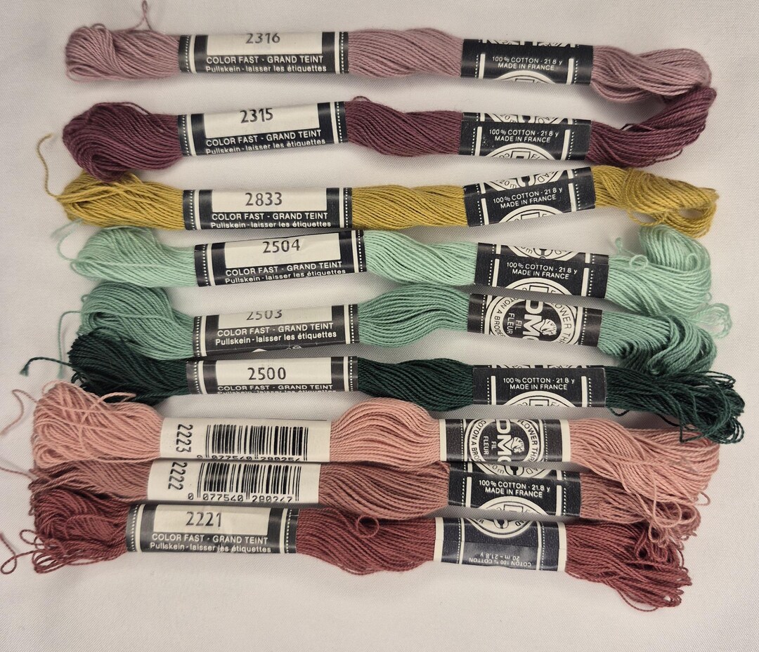 Vintage and Retired 1 X DMC Flower Thread Fil Fleur 100% Cotton ...