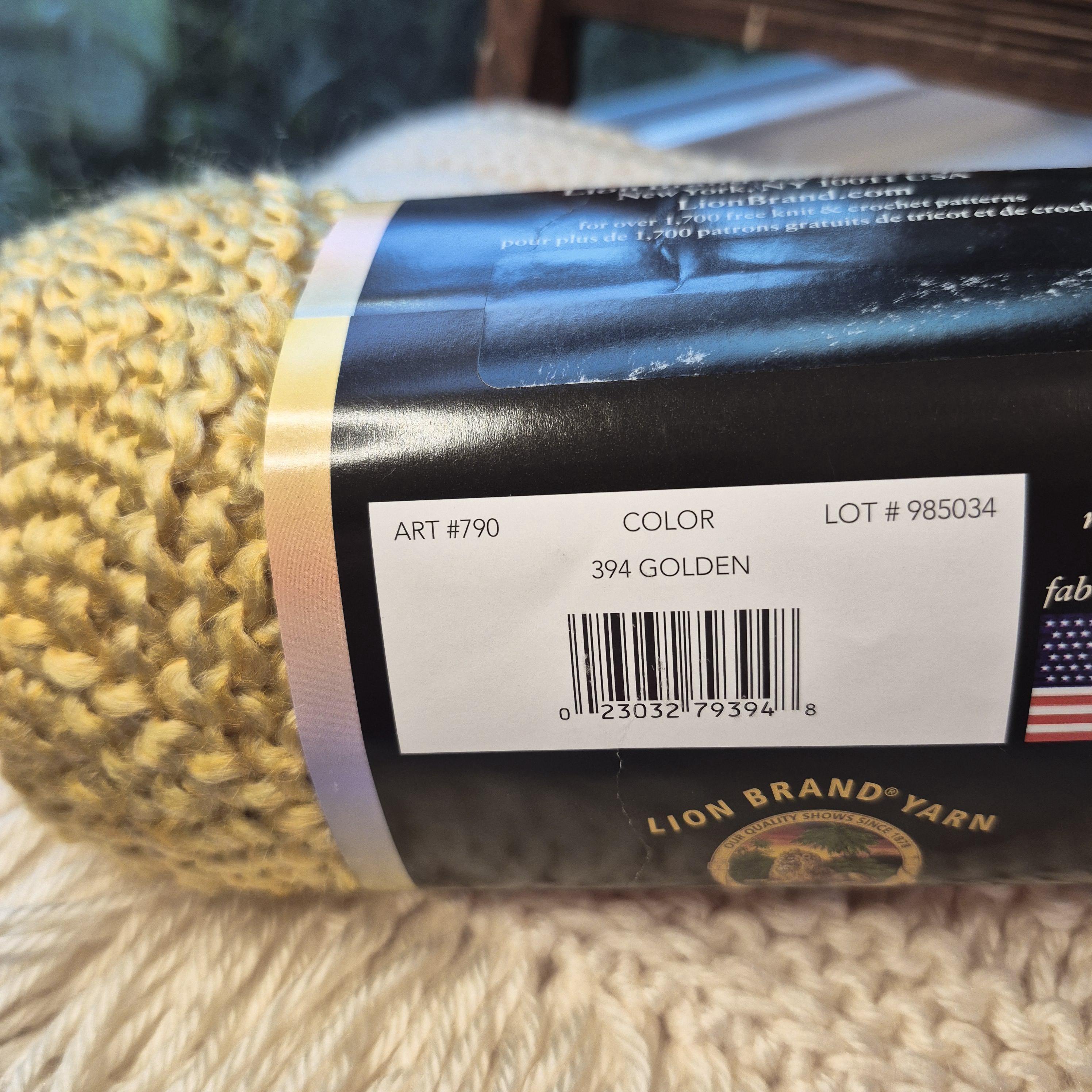 Lion Brand Homespun Yarn: Bulky Acrylic Blend, Honolulu, Chili - Etsy
