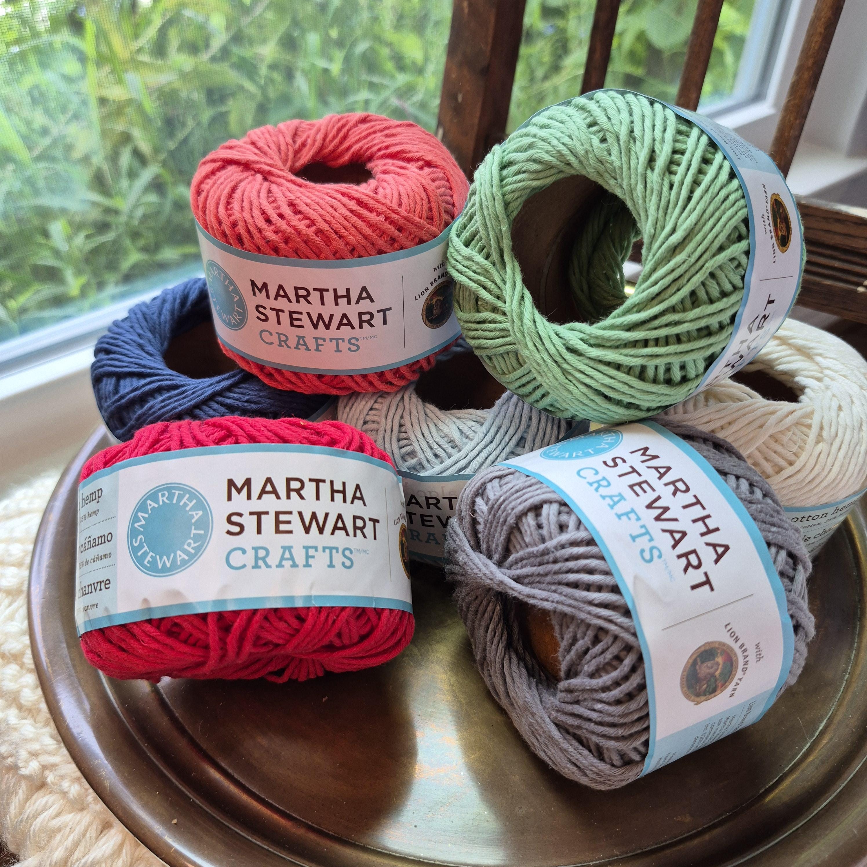 Martha Stewart Yarn Patterns Martha Stewart Crochet Etsy