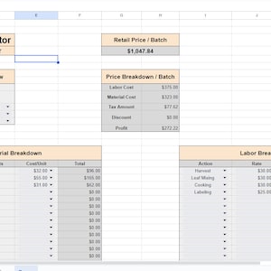 Unit Price Calculator. A Simple Spreadsheet That All Businesses Can Use ...