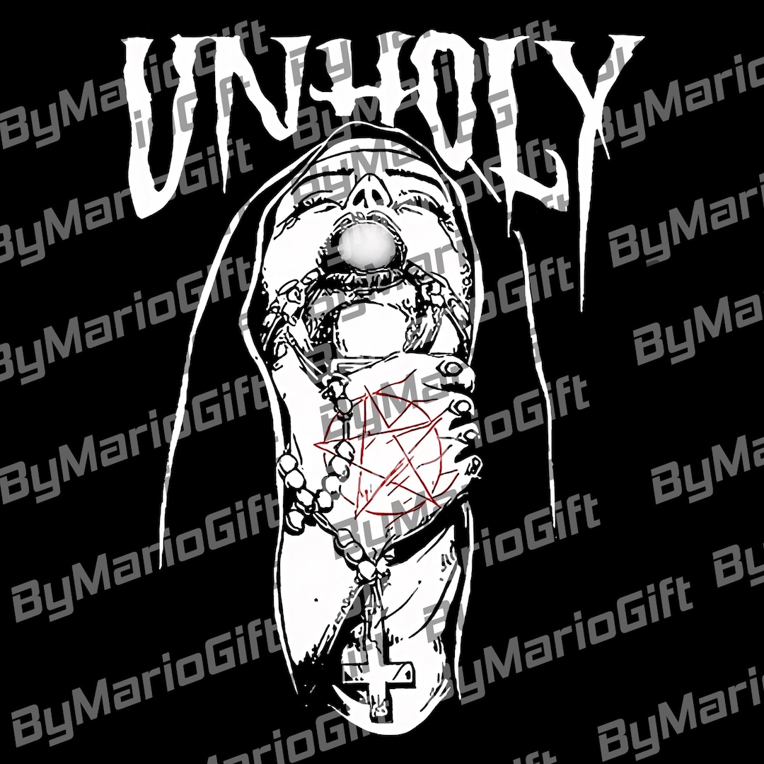 Unholy Nun Choked up Sublimation, Funny Horror Unholy Nun Satan ...