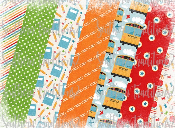 Scrapbook Paper Designs School