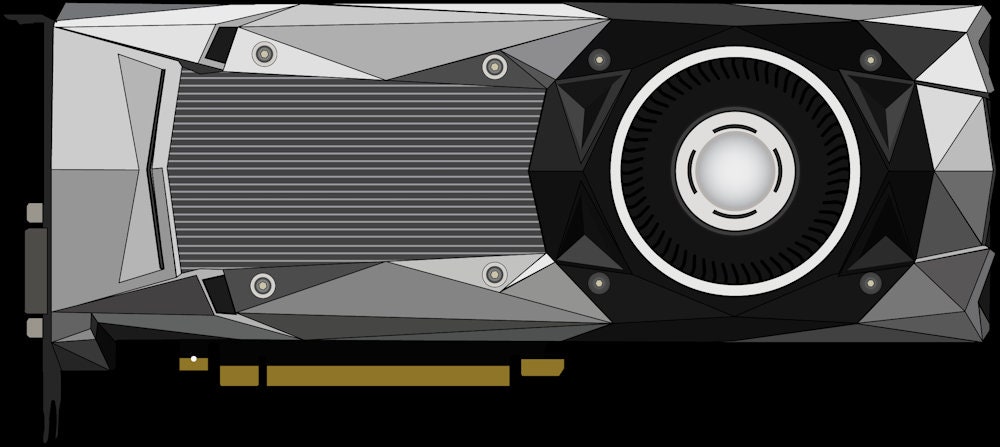 Graphics Card / GPU - Vector Graphic - Etsy