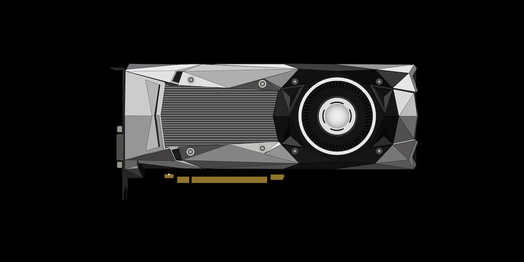 Graphics Card / GPU - Vector Graphic - Etsy