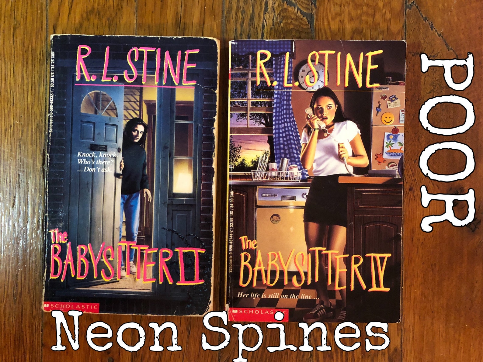 CHOOSE ONE Babysitter Series Books 1-4 by RL Stine Fear Street | Etsy