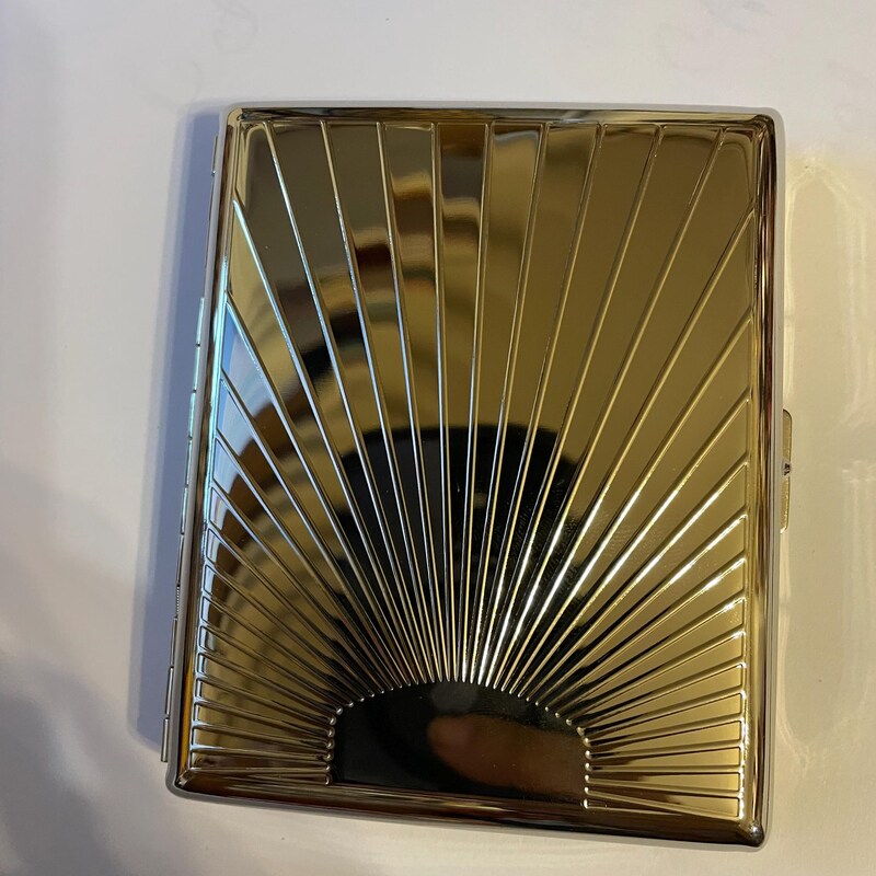 Cigarette Case Evans With Stones on It - Etsy New Zealand