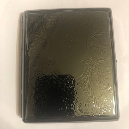 Pin up Rose Cigarette Case Wallet Business Card Holder - Etsy