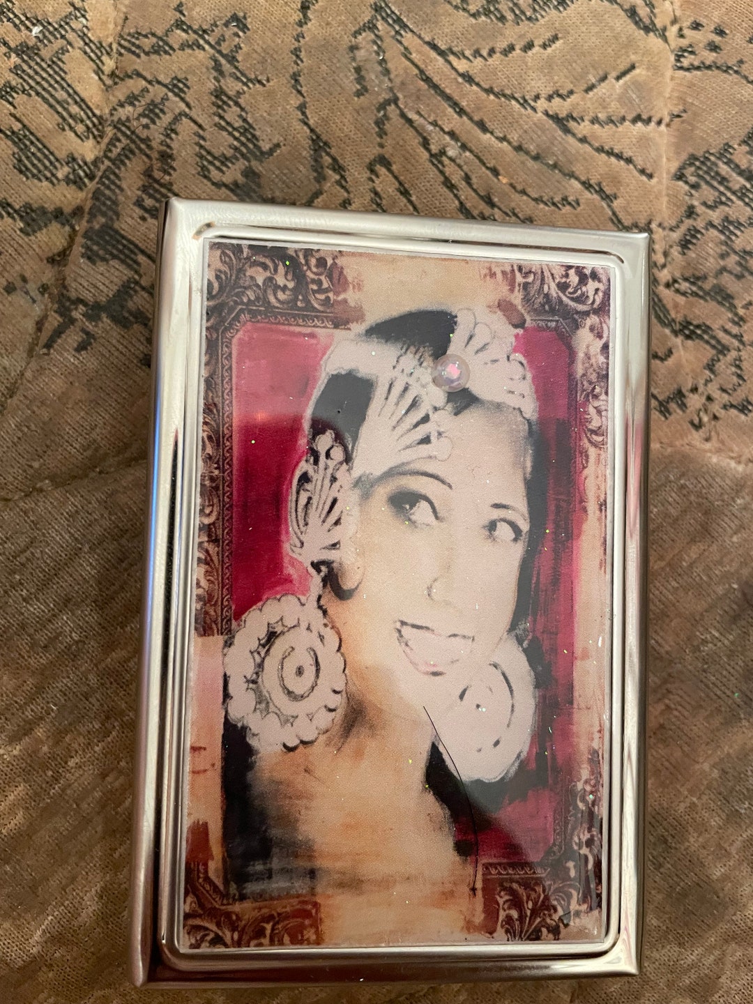 Retro 1920s Handpainted Josephine Paris 2-clip Cigarette - Etsy