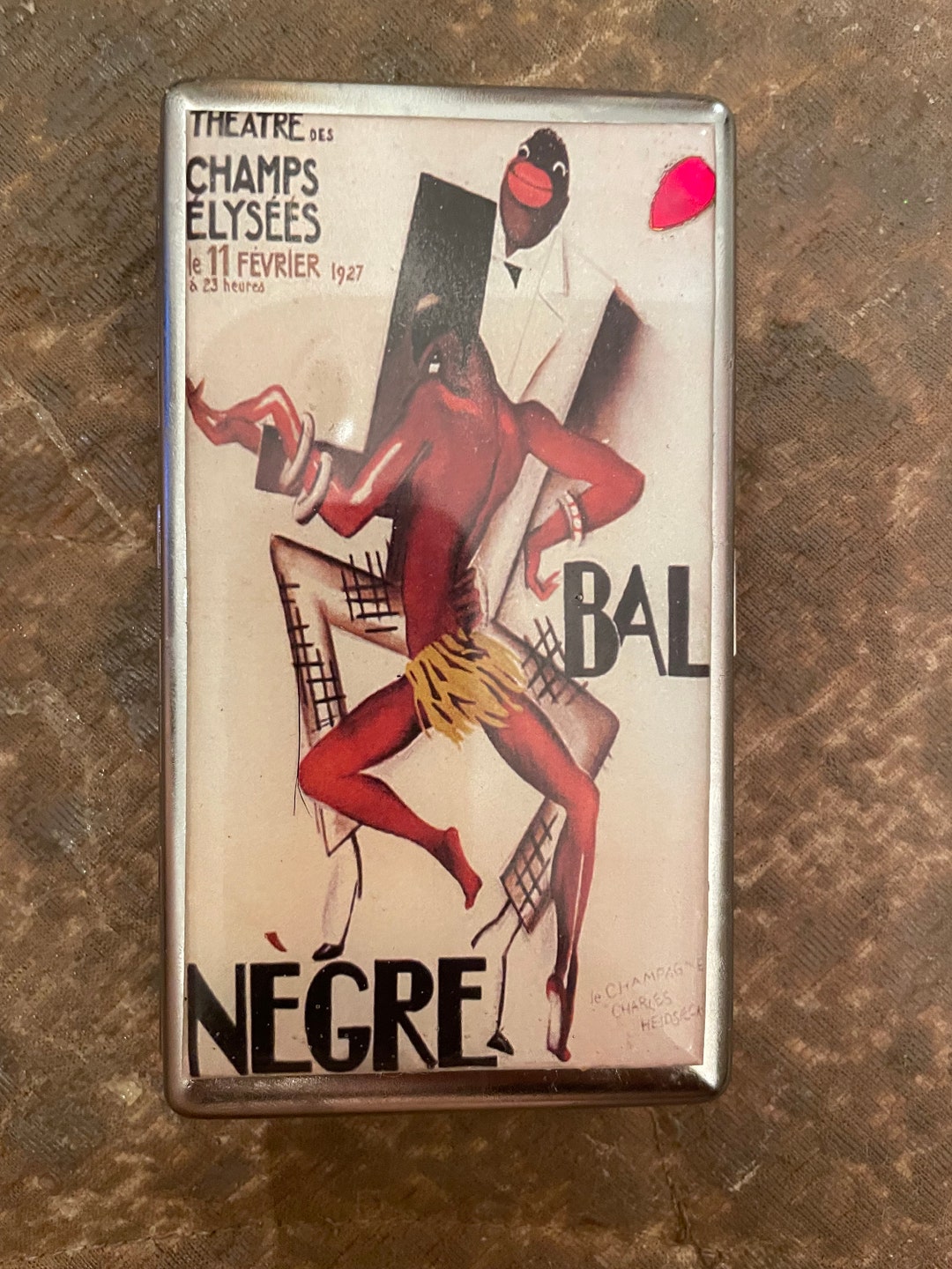 Retro 1920s Theater Del Champs Elysees Paris Mirror/tissues 120s 1-clip ...