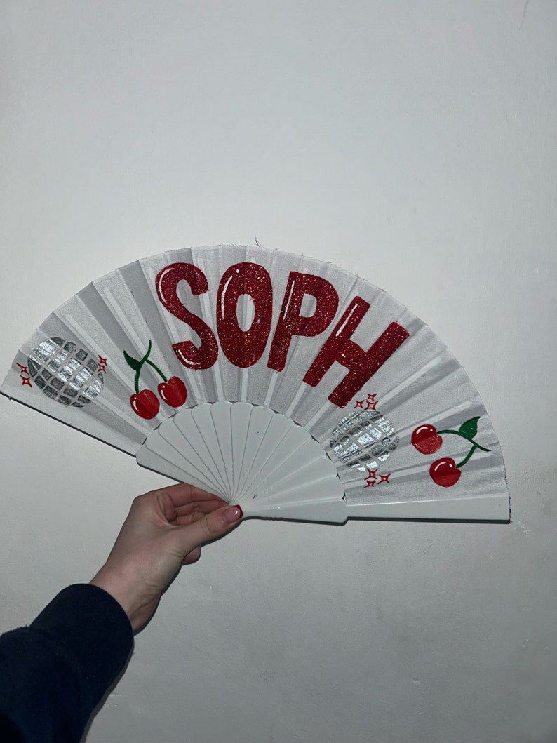 Rave / Name Fan - Etsy