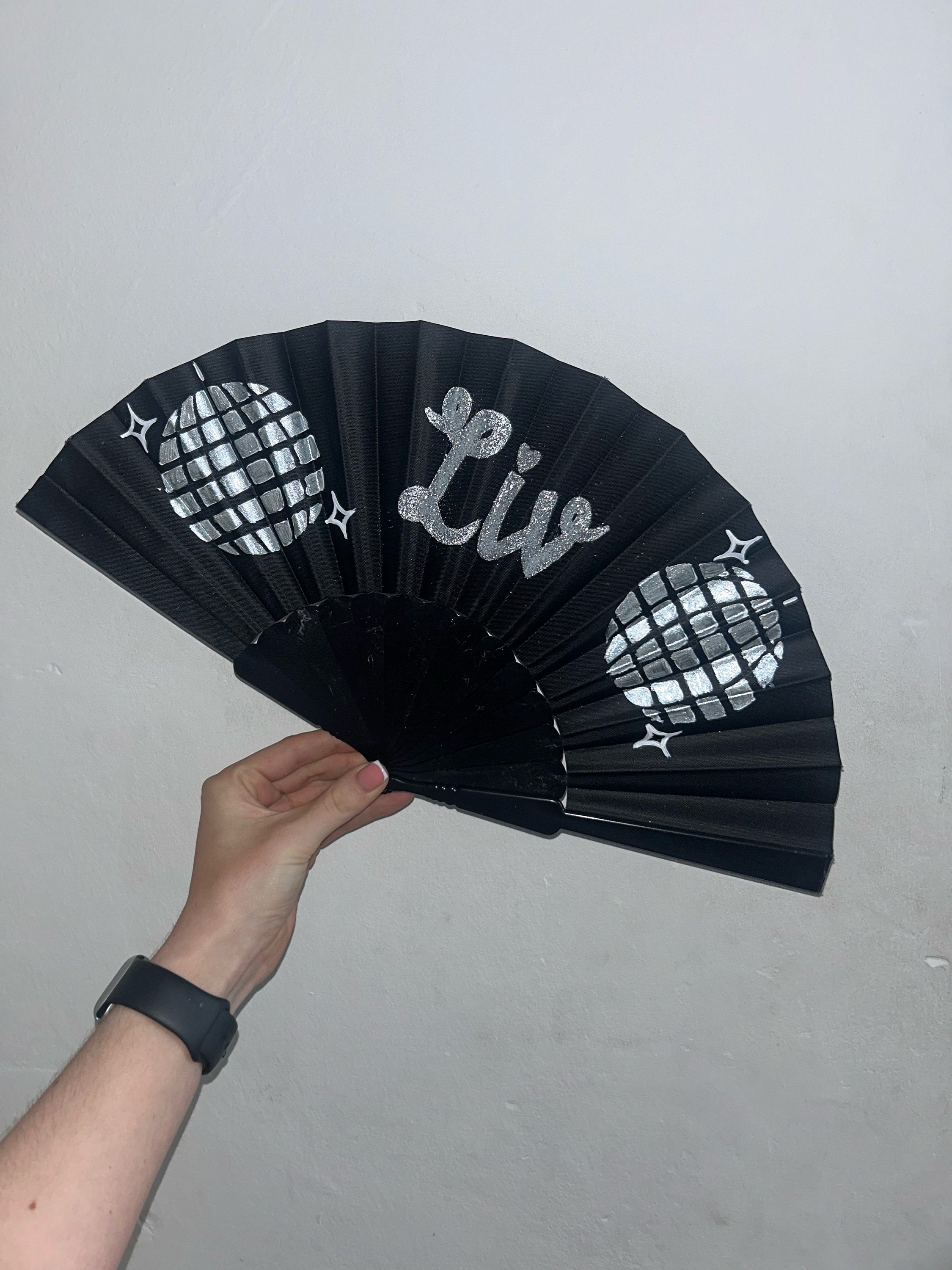 Rave / Name Fan - Etsy