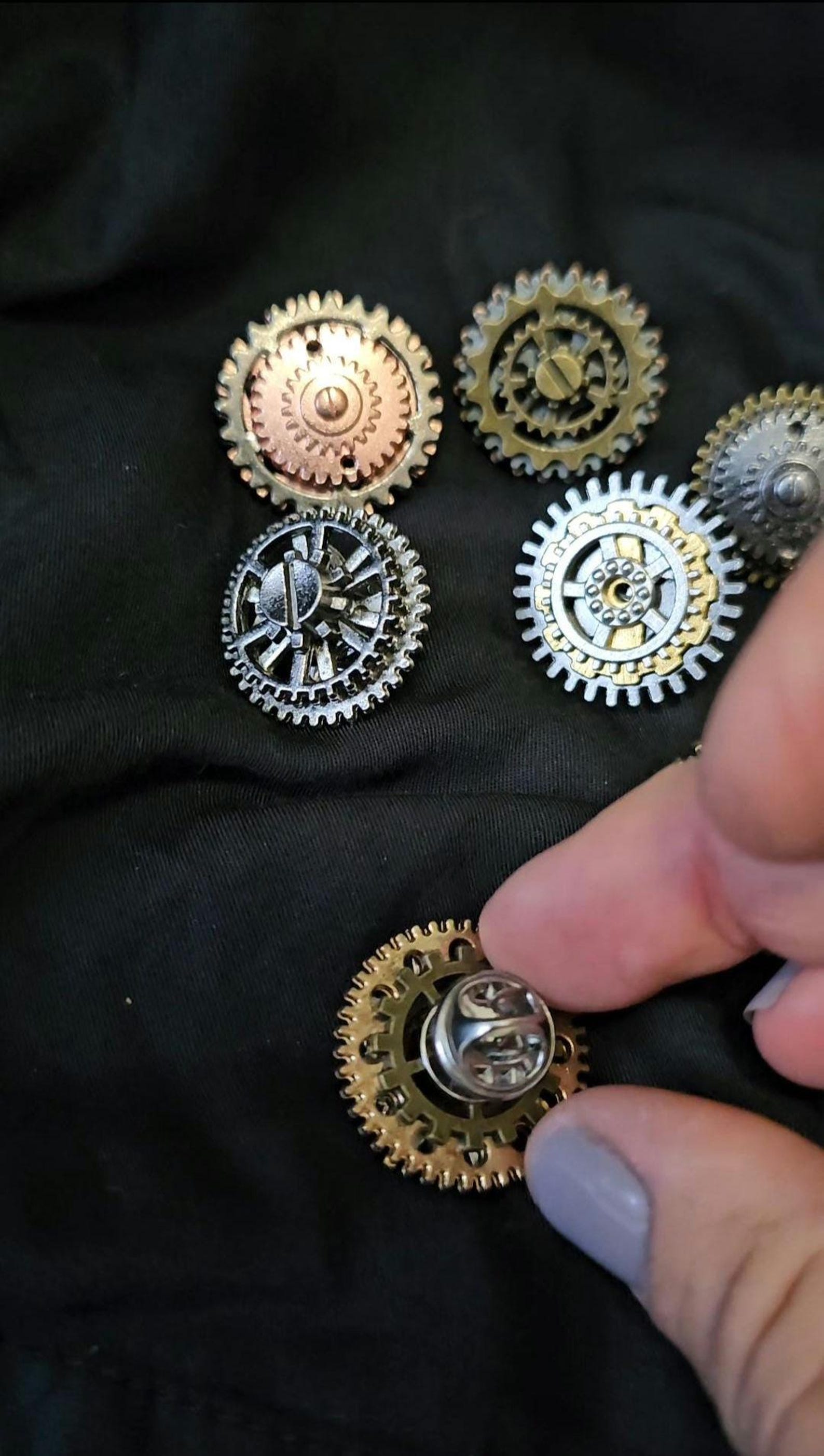 Industrial / Steampunk Tie Clips for Men or Hair Clips for Women - Etsy