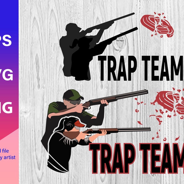 Trap Shooting Svg - Etsy