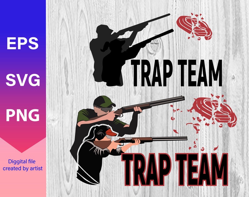 Trap Team Svg, Trap Shooting Svg, Pull Svg, Trap Shooting, Clay Quote ...
