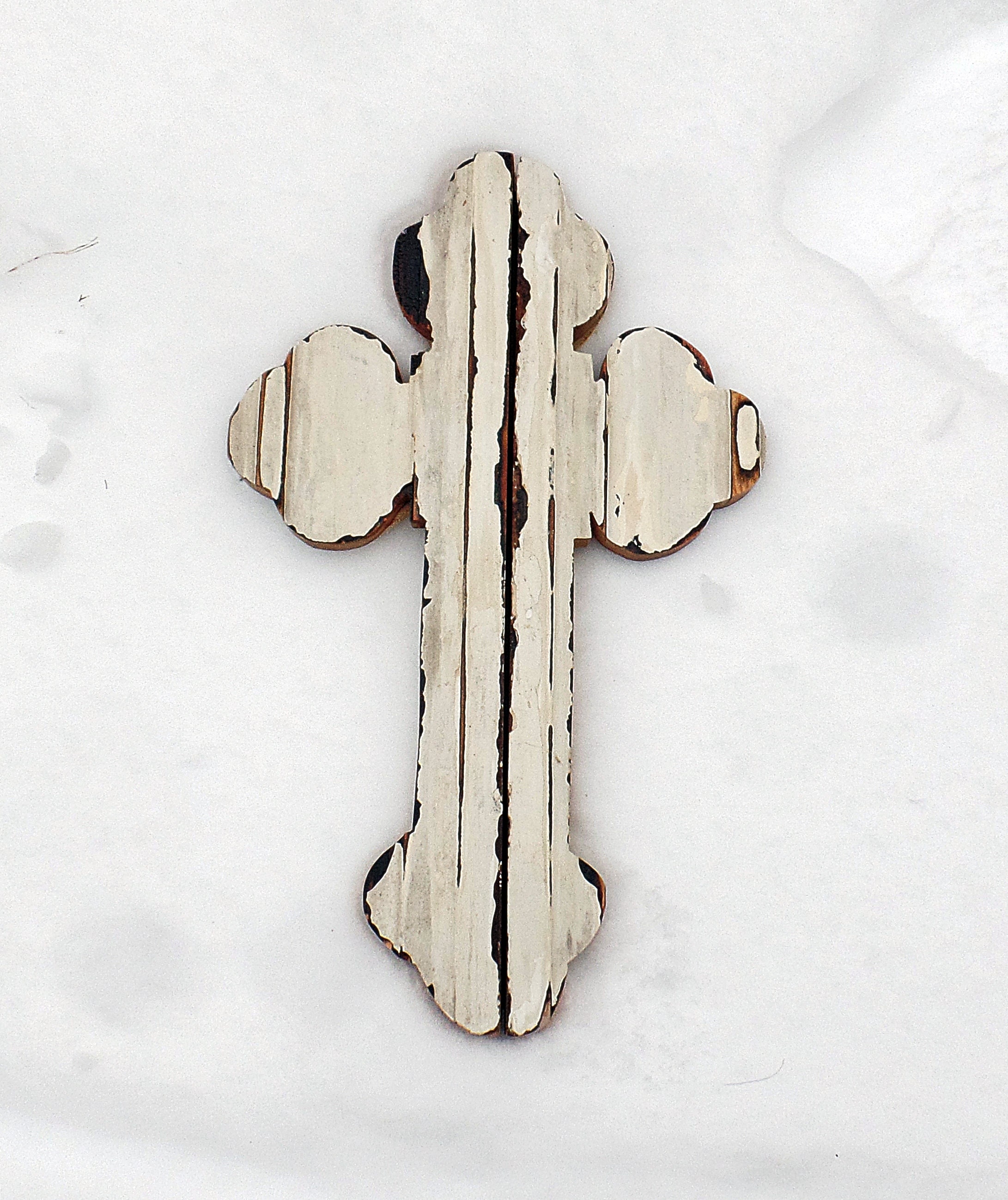 Cruz rústica cruz de pared de madera salvada cruz afligida | Etsy