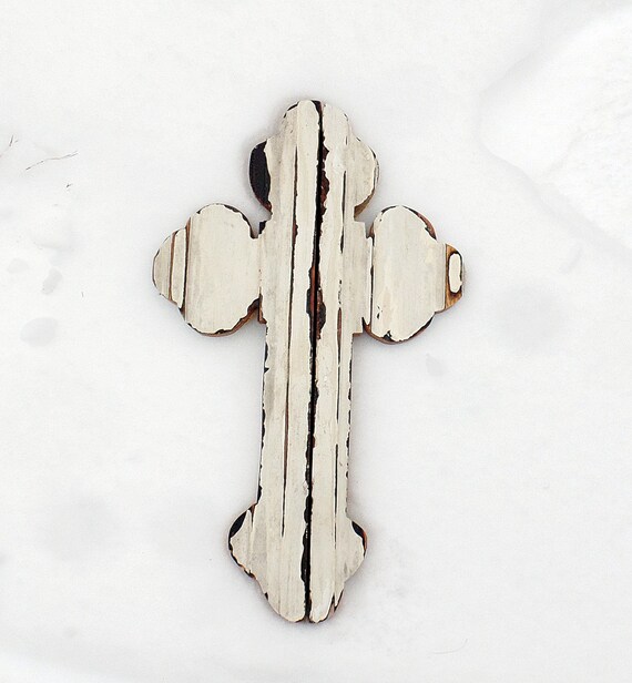 Rustic Cross Salvaged Wood Wall Cross Distressed Cross | Etsy