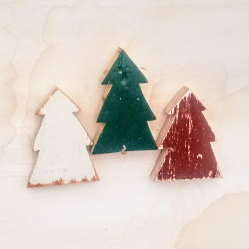 Miniature Christmas Tree Bowl Filler - Etsy