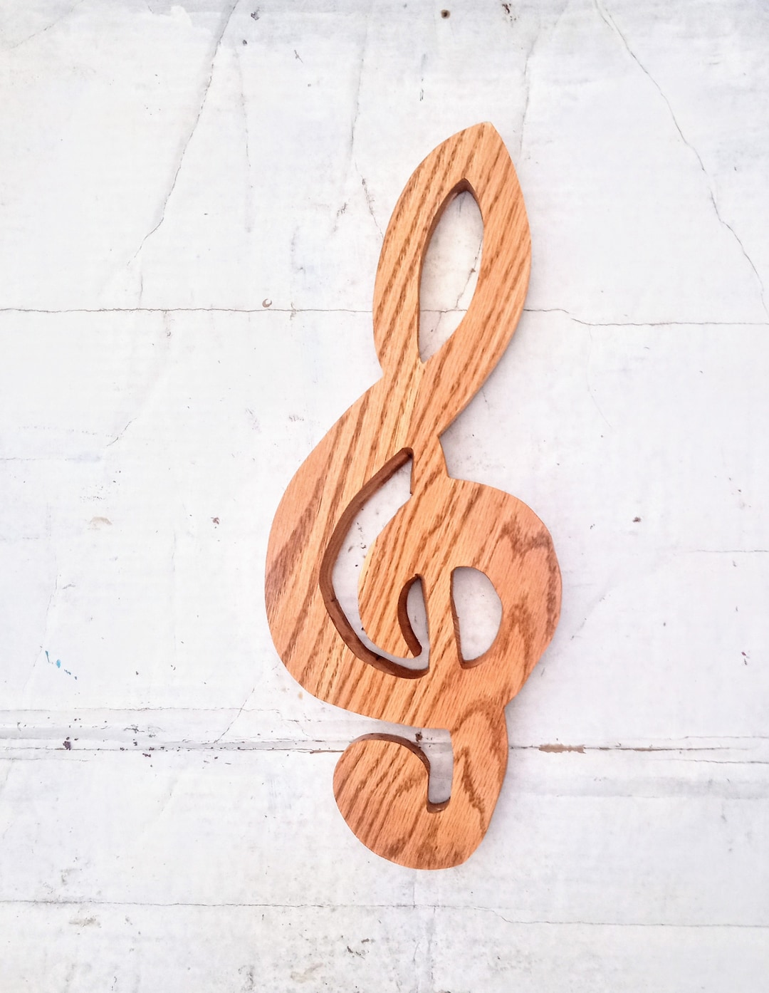 Large G Clef, Musical Wall Art, Music Teacher Gift, Reclaimed Decor ...