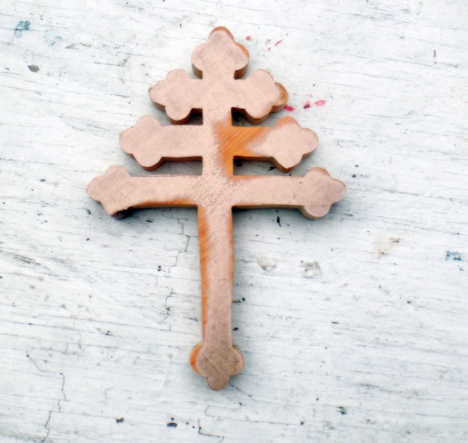 Maronite Cross Lebanese Cross Wooden Wall Cross Reclaimed | Etsy