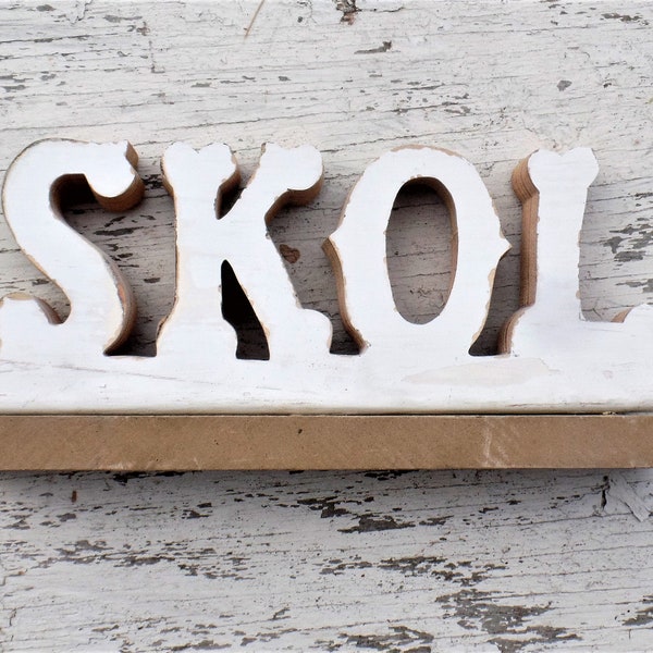 Skol Sign - Etsy