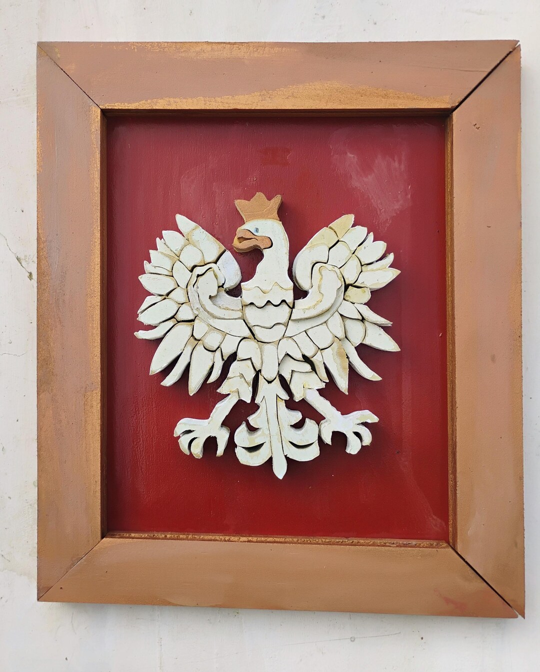 Polish Falcon, Reclaimed Wood Art, Polish Wall Art, Eastern Europe ...