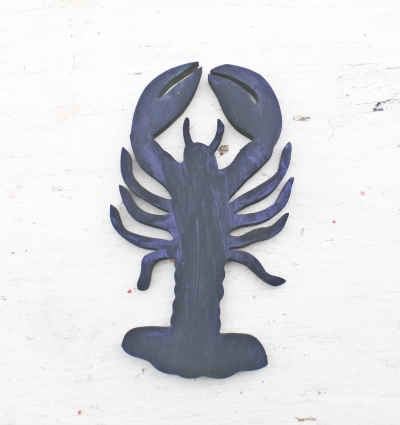 Wooden Lobster Nautical Decor Beach House Wall Art - Etsy