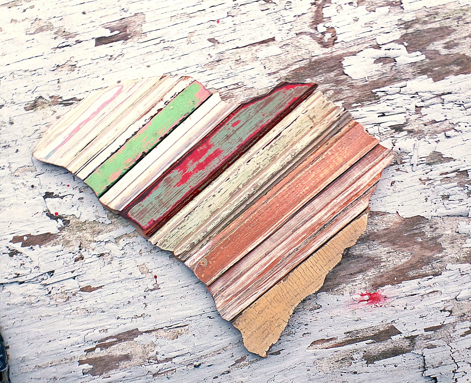 South Carolina Wall Art Wooden State Outline State Wall | Etsy