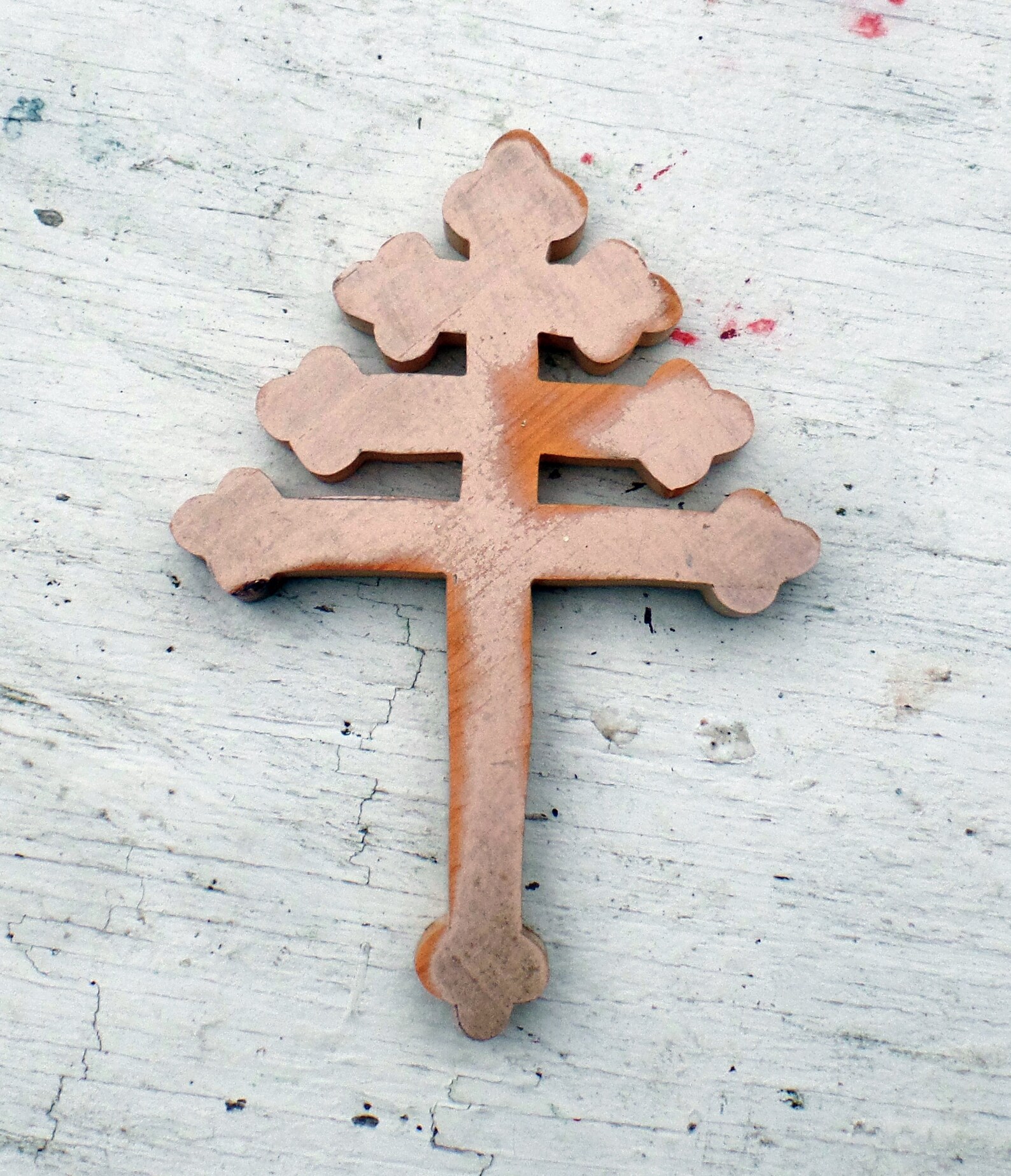 Maronite Cross Lebanese Cross Wooden Wall Cross Reclaimed | Etsy