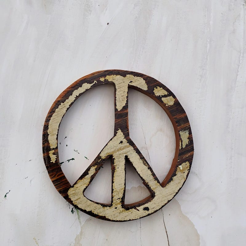 Peace Sign Decor - Etsy
