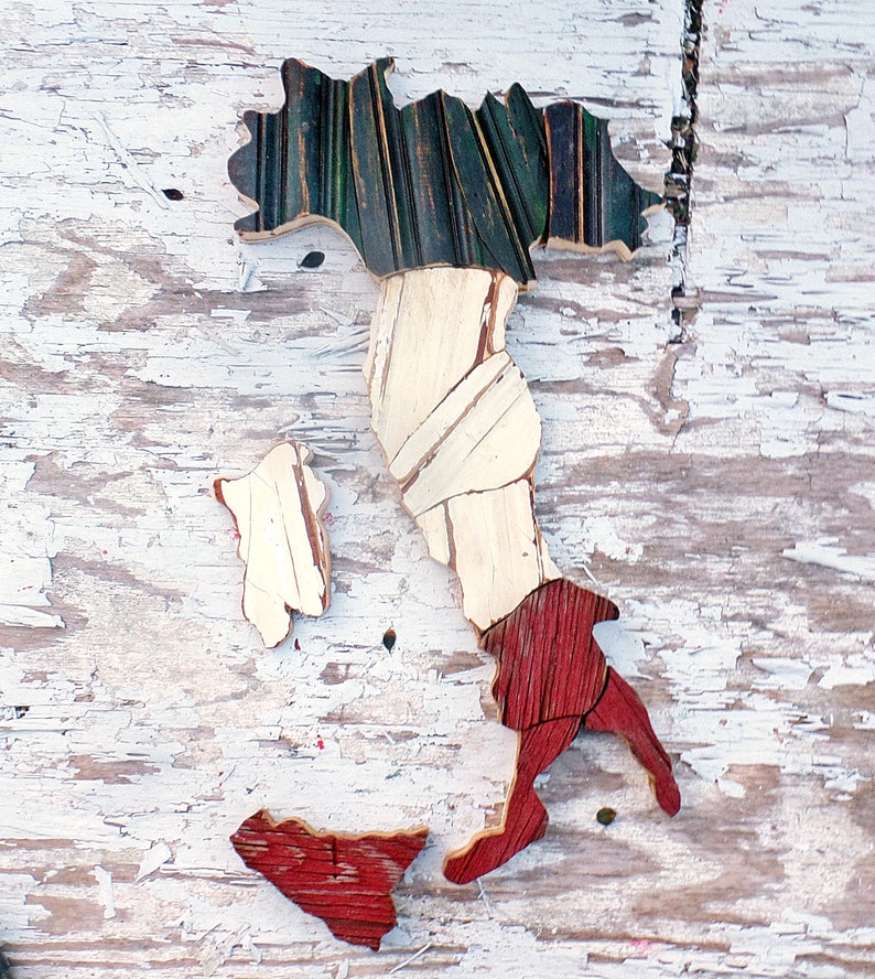 Mosaic Italy Wood Mosaic Art Italian Decor Italy Wall Art | Etsy