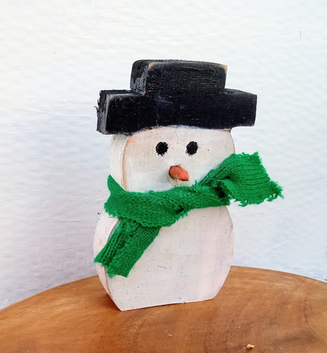 Miniature Snowman, Christmas Ornament, Holiday Decor, Tiered Tray ...