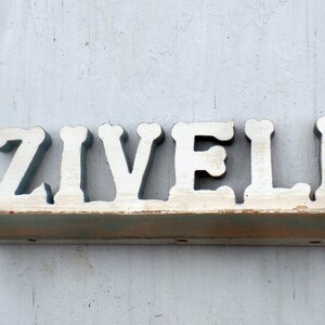 Ziveli Sign Serbian Sign Personalized Sign Recycled Wood | Etsy