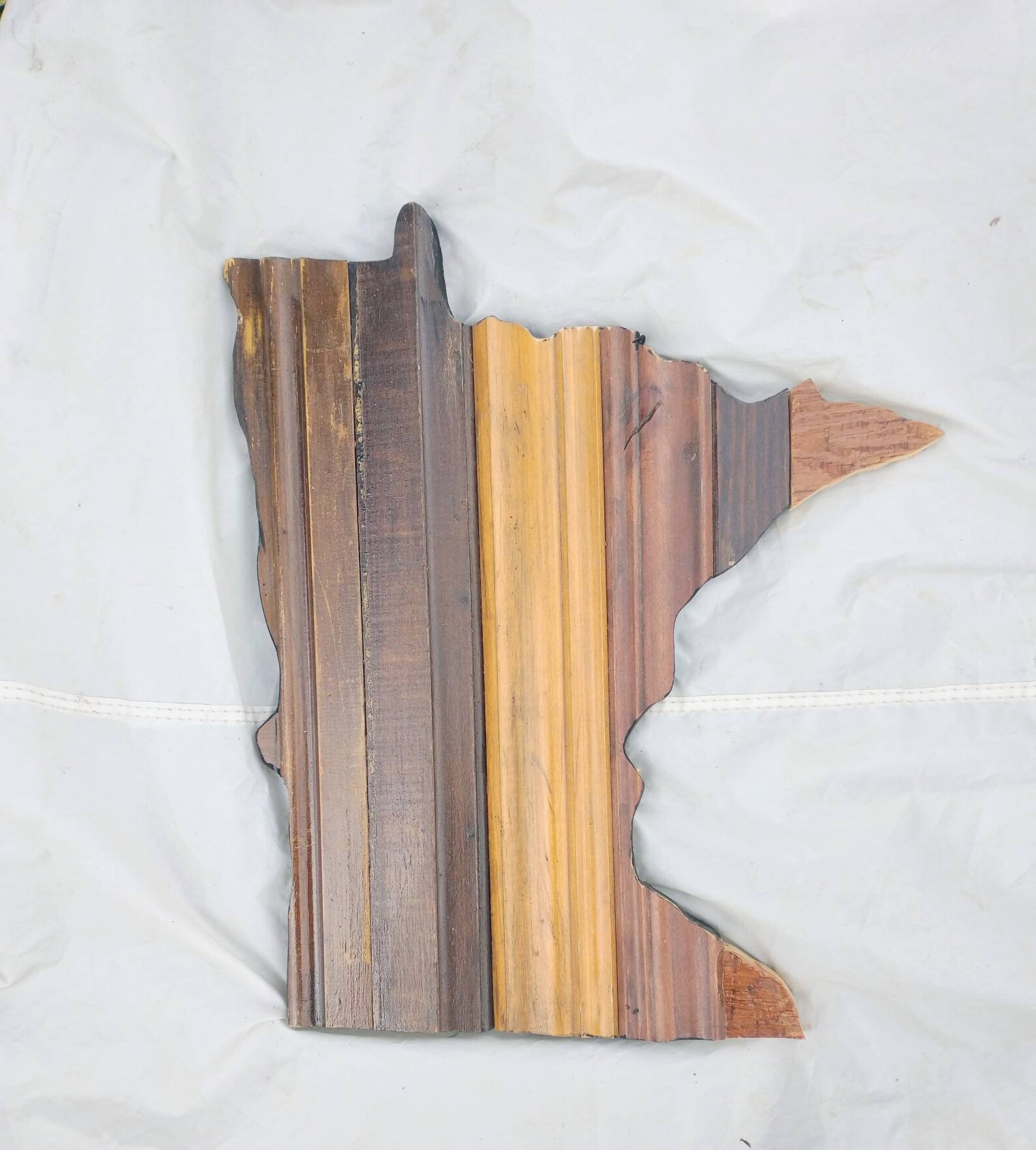 Minnesota Wall Art State Cutout Golden Gopher Art Minnesota - Etsy